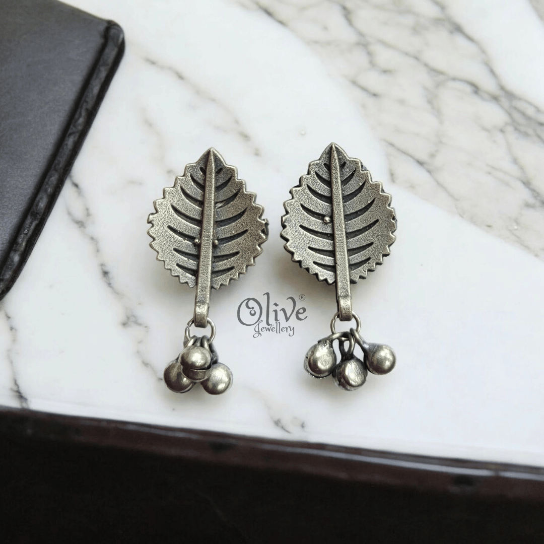 The Silver Leaves - Silver Replica Collection – Olive Jewellery