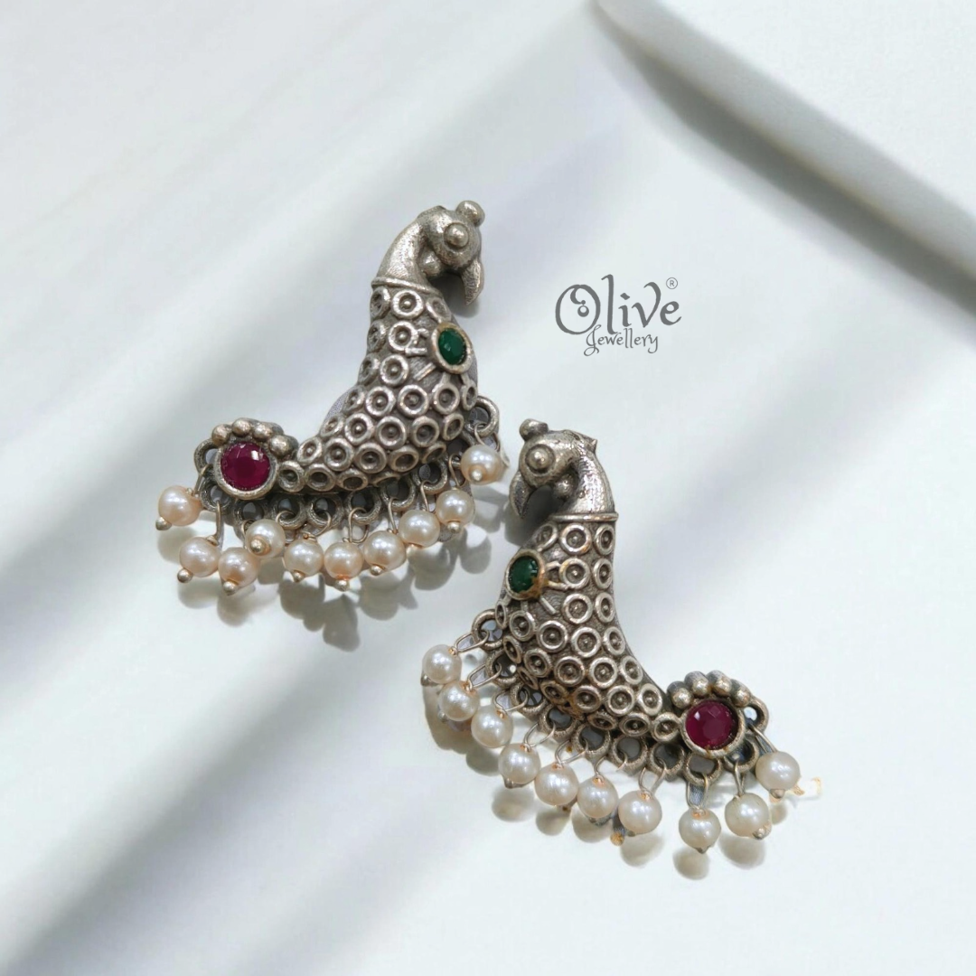 Silver Parrots - Silver Replica Collection – Olive Jewellery