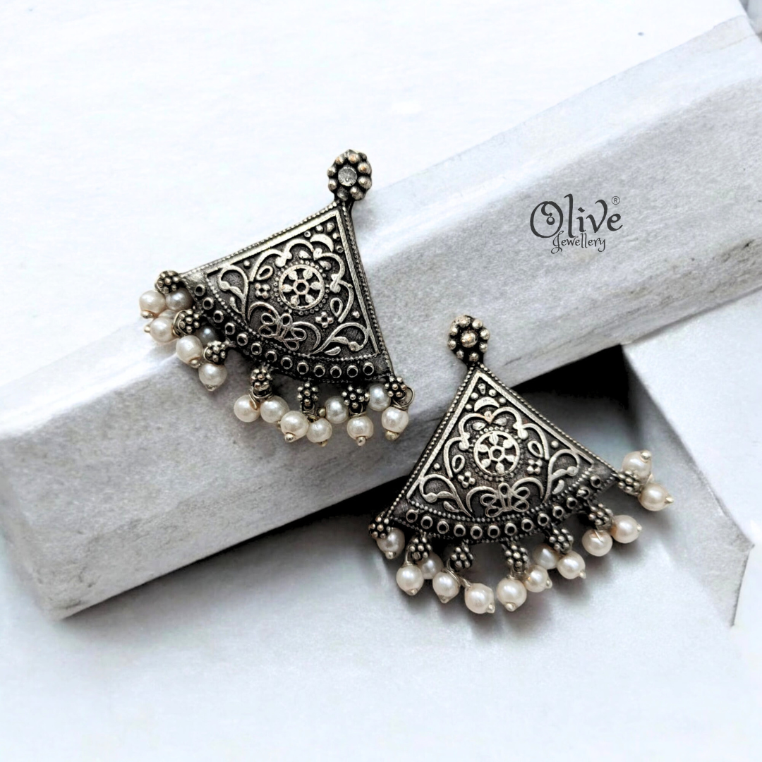 Silver Replica Triangles - Silver Replica Collection – Olive Jewellery